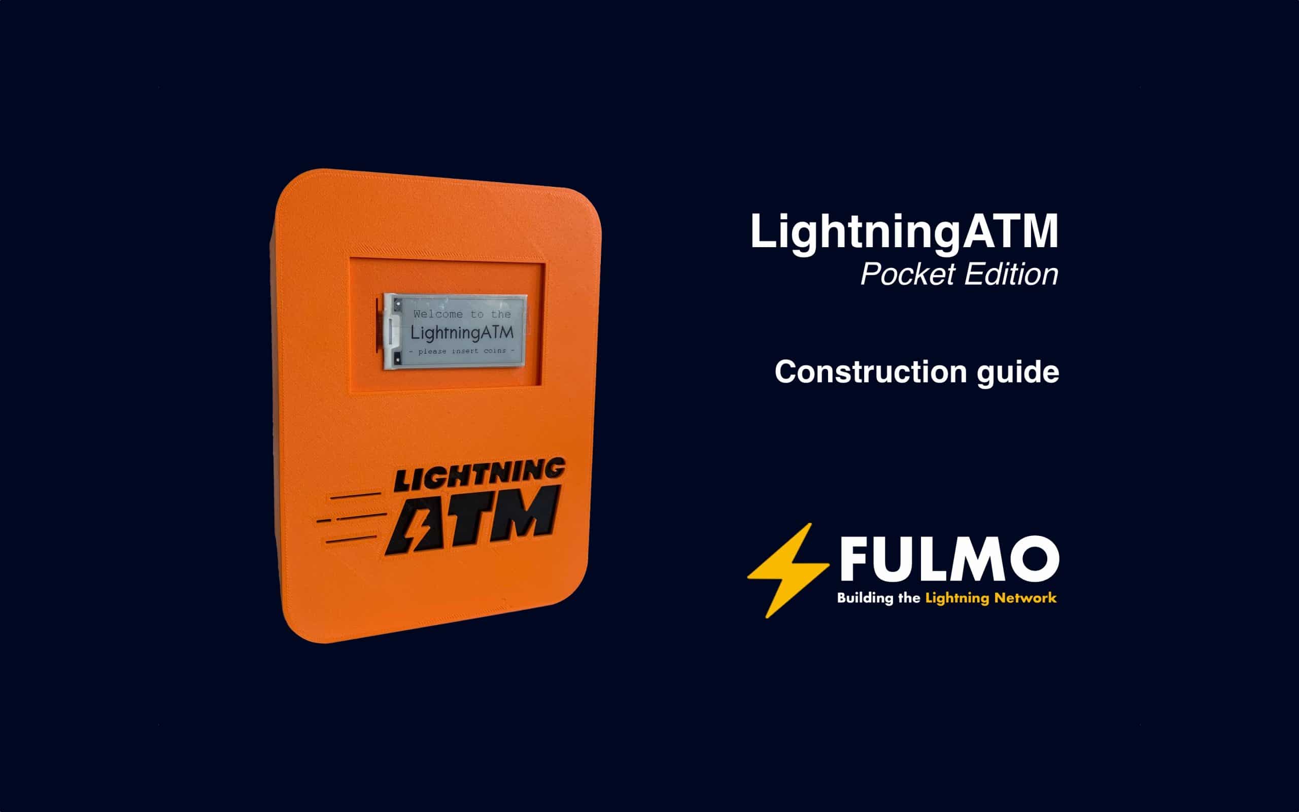 Bitcoin LightningATM – Pocket Edition construction guide | FULMO Blog